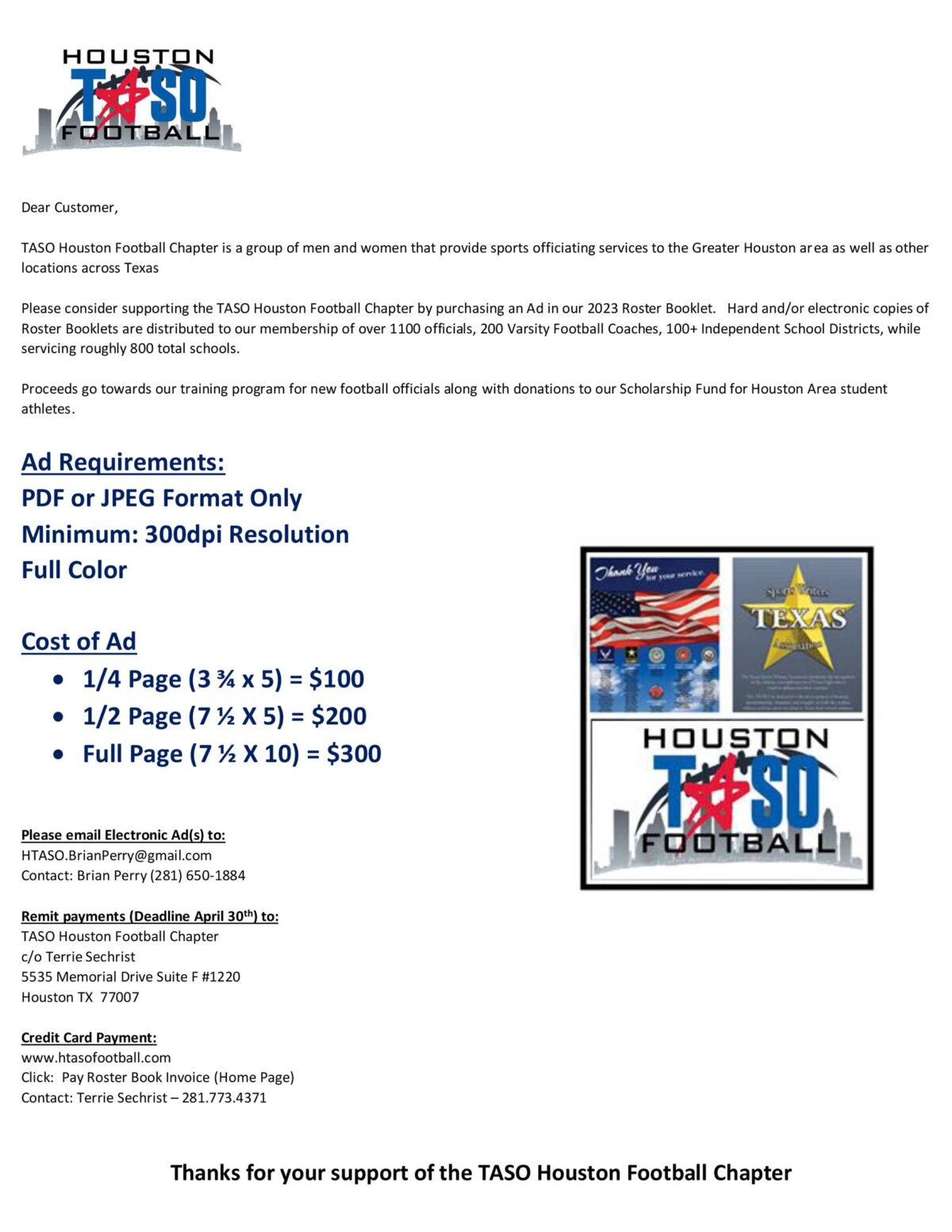 Houston TASO Football – The Online Home for Houston TASO Football